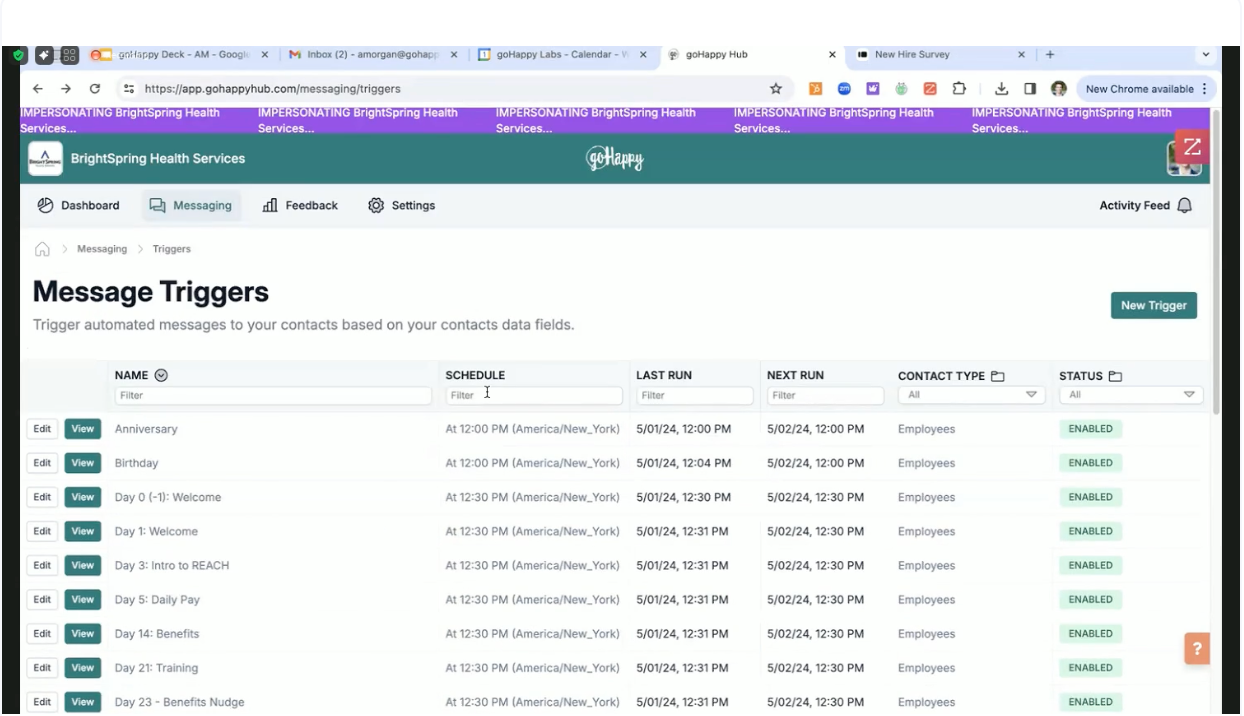 Stand Up Automated Frontline Communications with goHappy